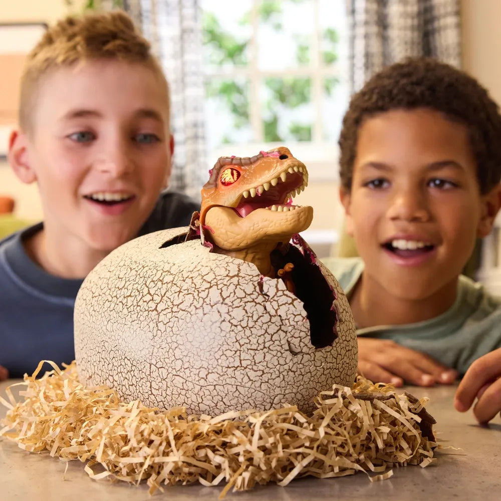 Jurassic World - Primal Hatch - Interactive Hatching Dinosaur T-Rex ...